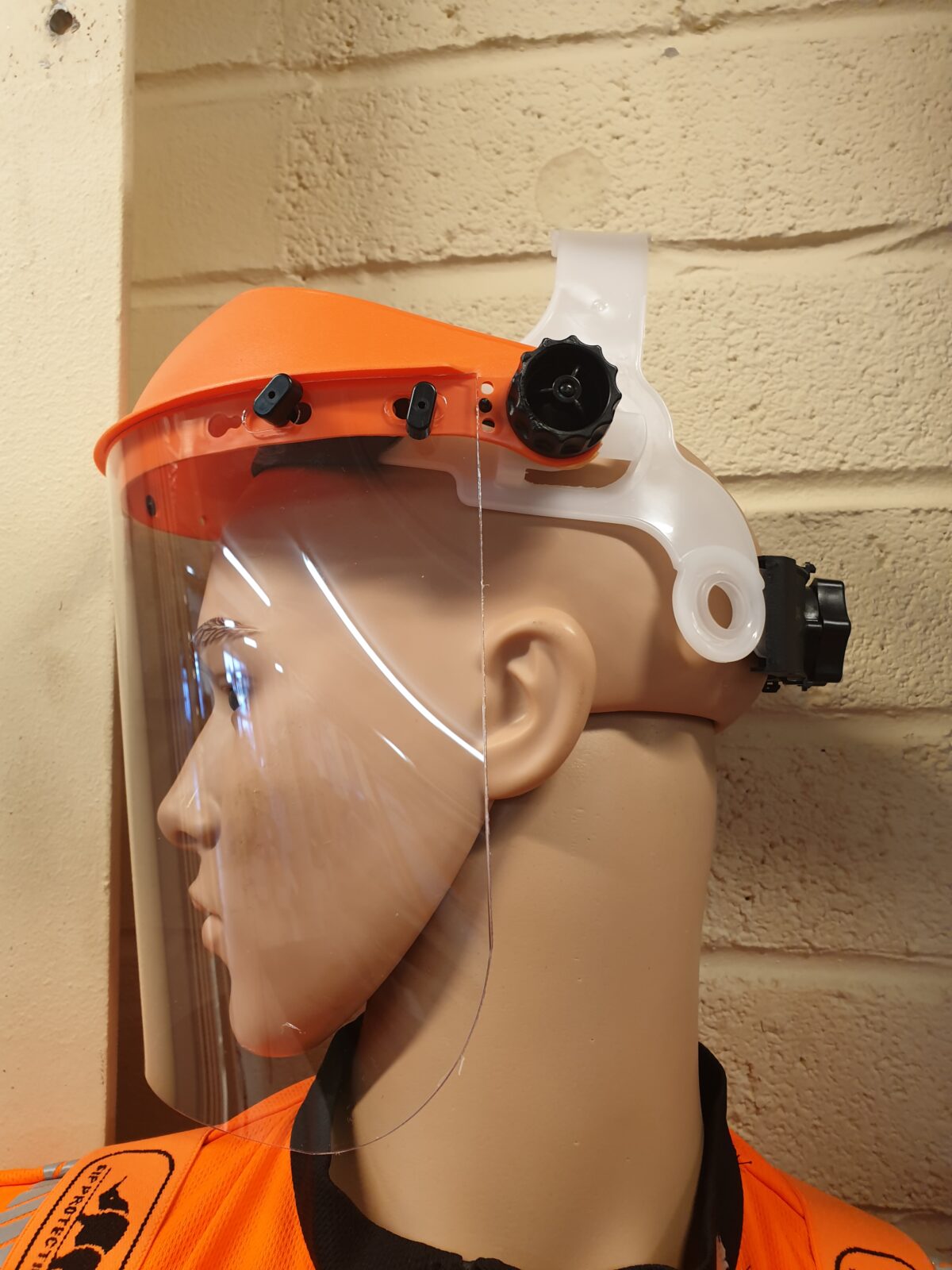 Face Shields clear visor from Dermot Casey Hire and Sales