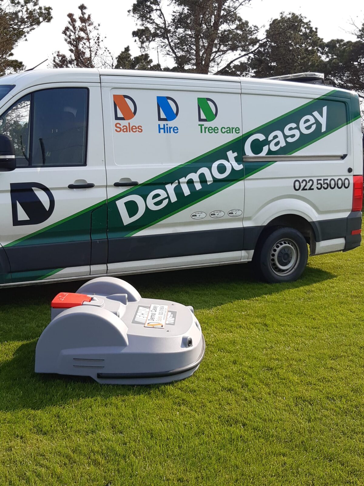 Echo TM-1000 Robotic mower Dermot Casey Sales