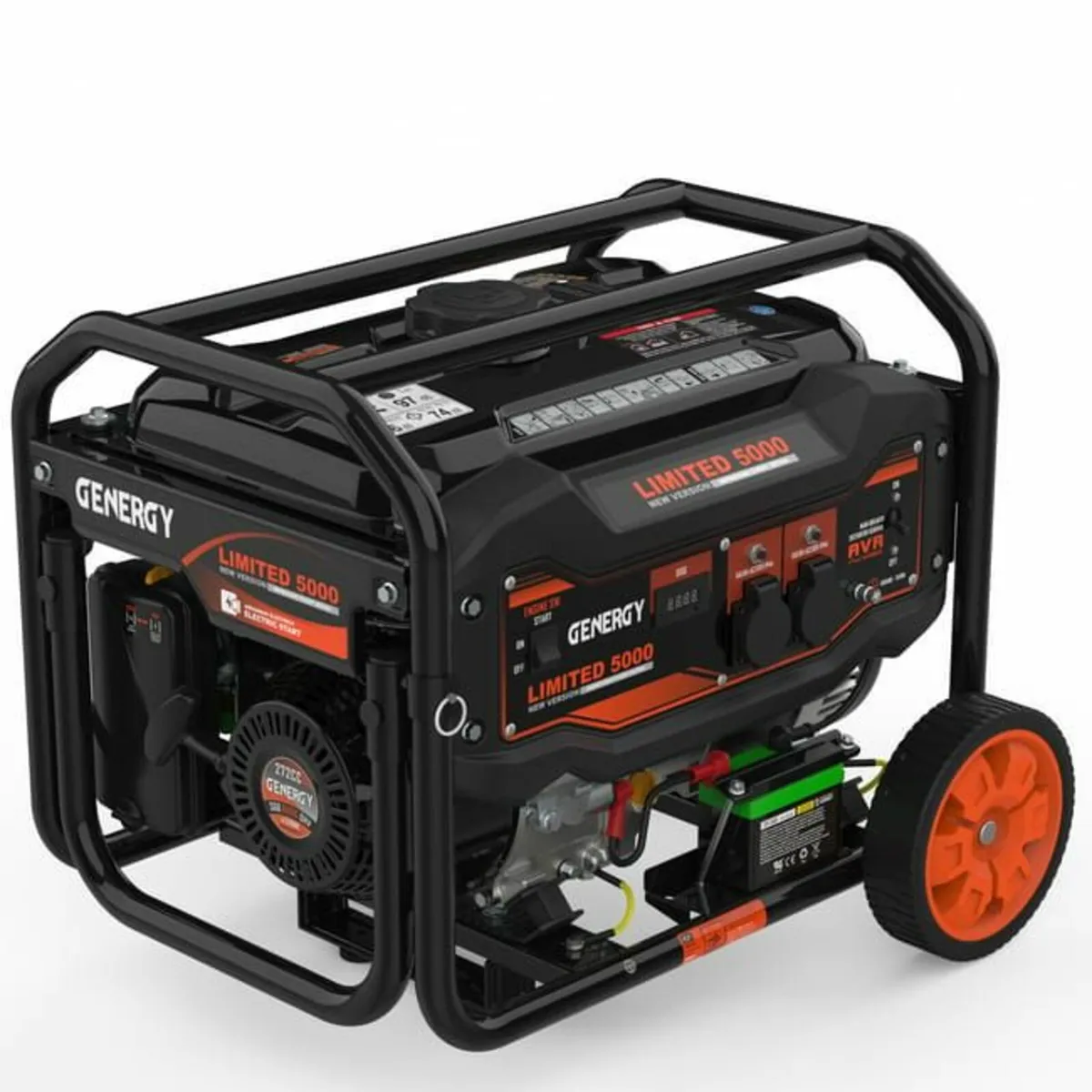 Genergy Limited 5000 Petrol Generator – 4500W AVR from Dermot Casey ...
