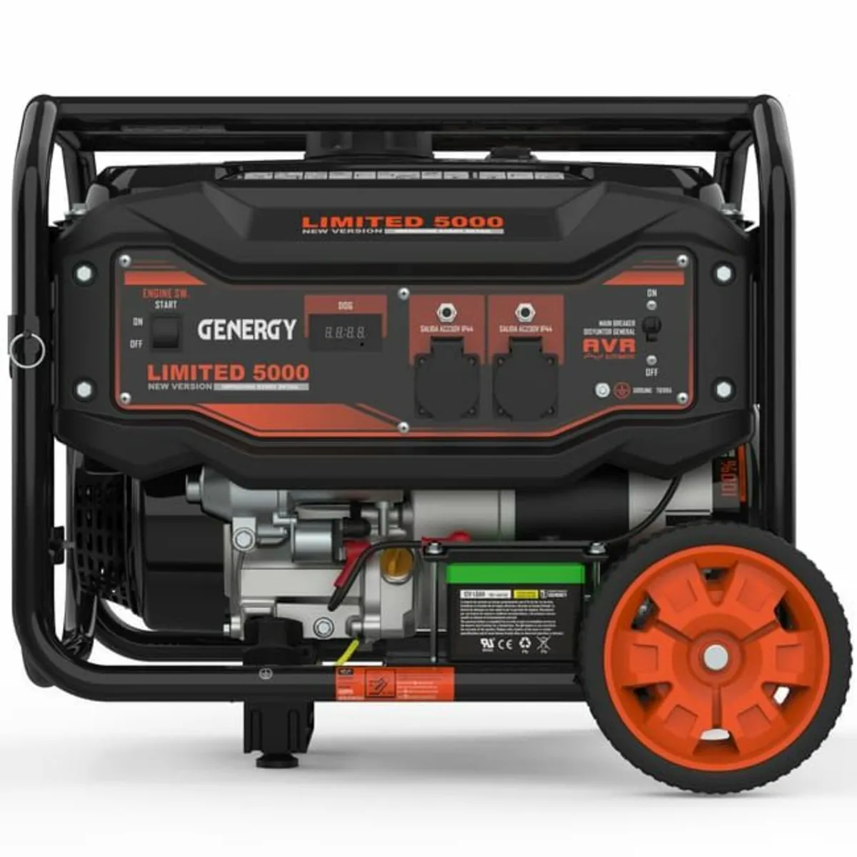 Genergy Limited 5000 Petrol Generator – 4500W AVR from Dermot Casey ...